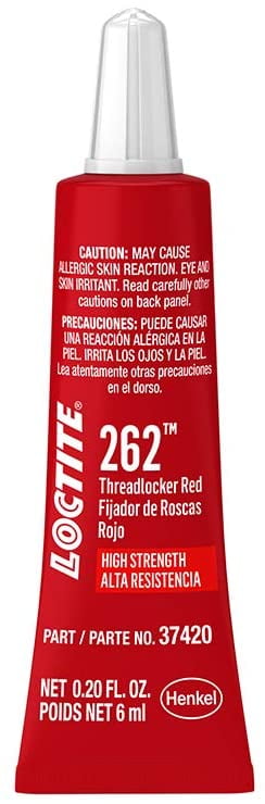 LOCTITE 262 Threadlocker for Automotive: High-Strength, Oil Tolerant ...