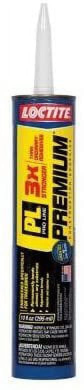 LOCTITE Construction Adhesive Premium Adhesive PL Polyurethane 10 OZ ...