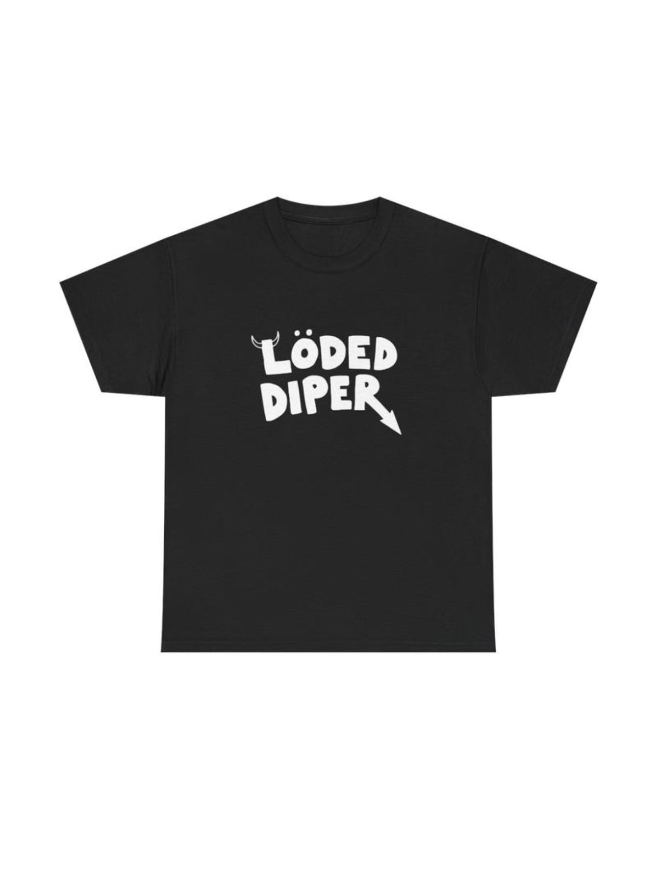 LODED DIPER SHIRT,100%cotton - Walmart.com