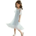 HAWEE Girls Nightgowns Lovely Princess Nightdress Soft Nightie Summer ...