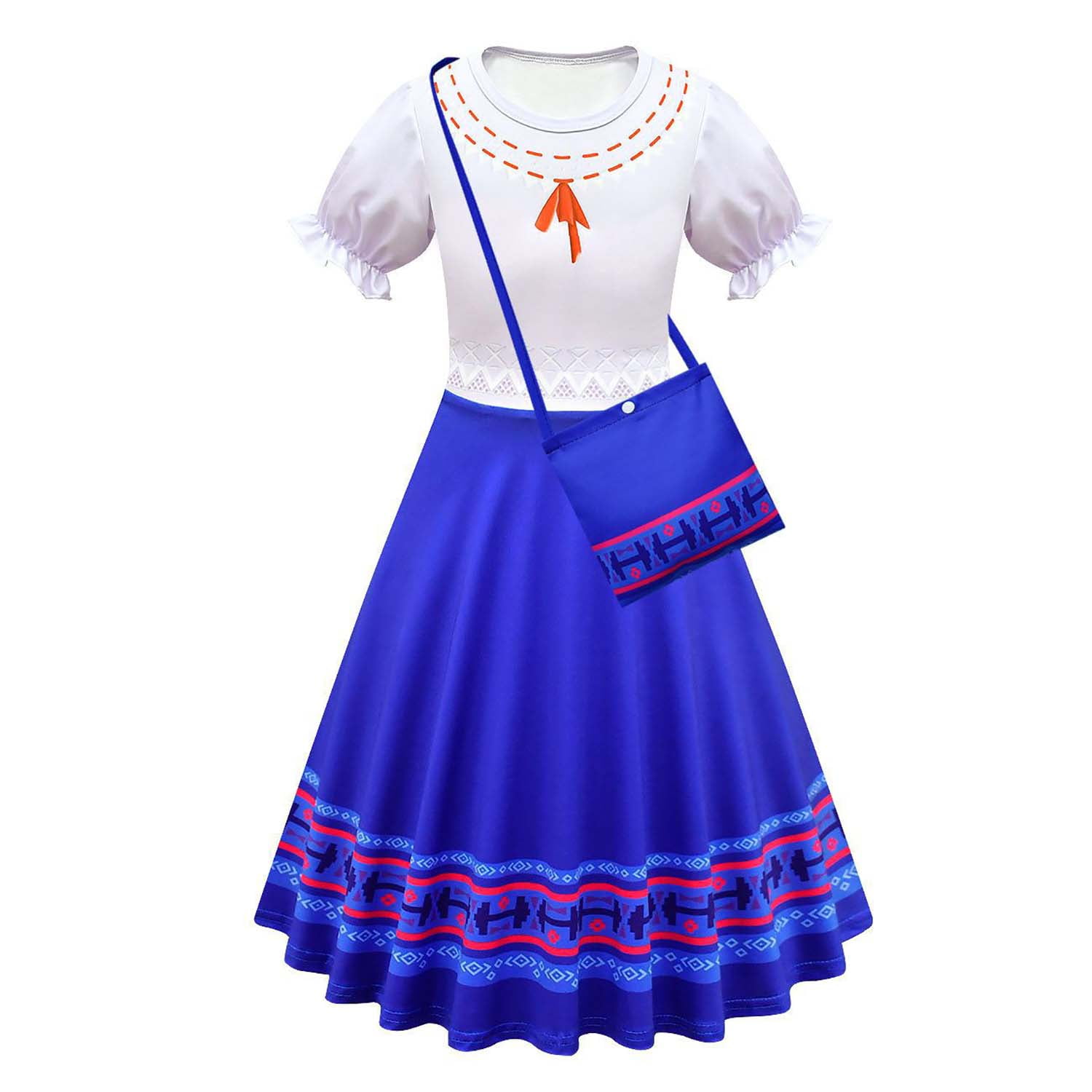 LOEL Mirabel Pepa Prima Isabela Princess Costume Girl Print Short ...
