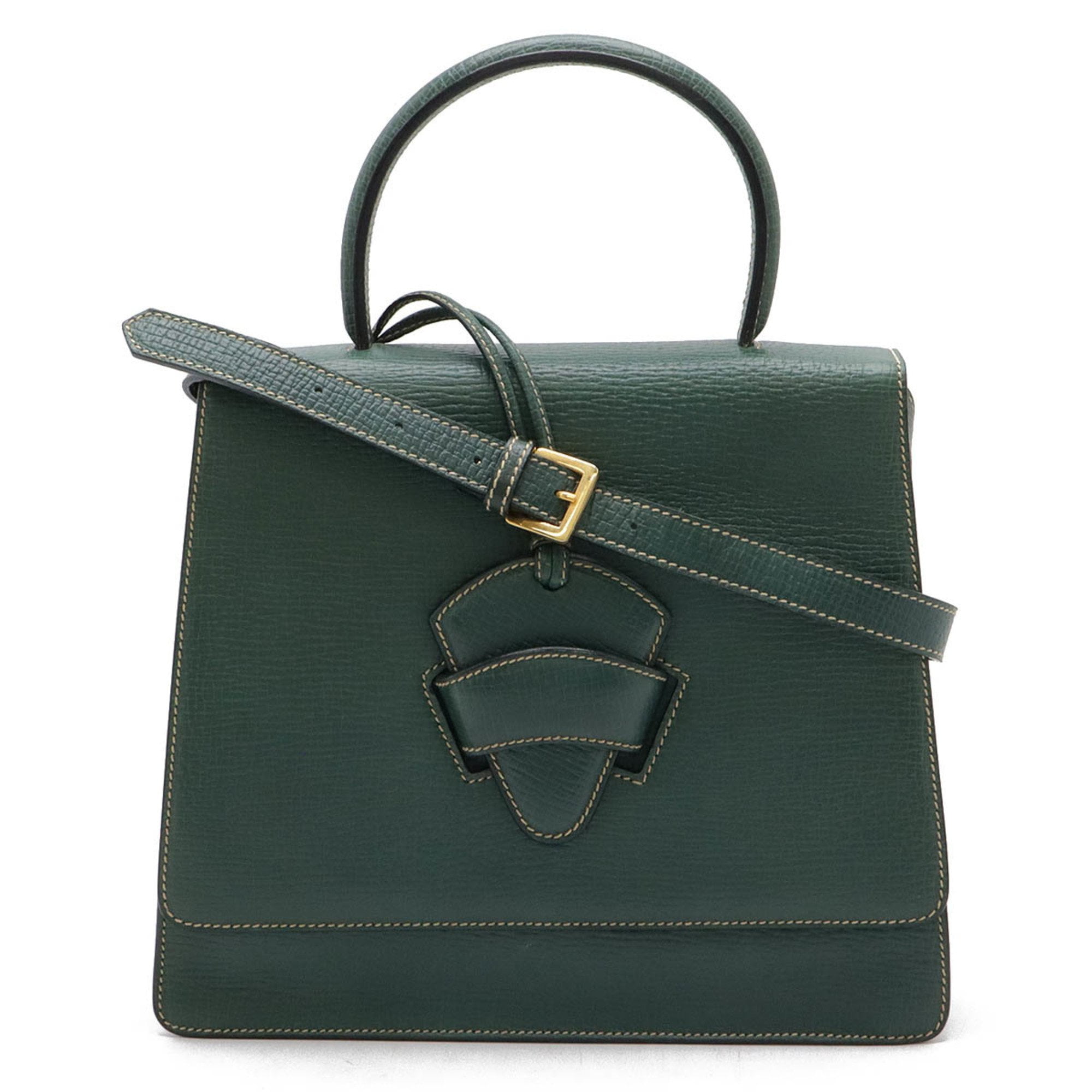 Pre-Owned LOEWE Barcelona One-Handle Handbag Shoulder Bag Embossed ...