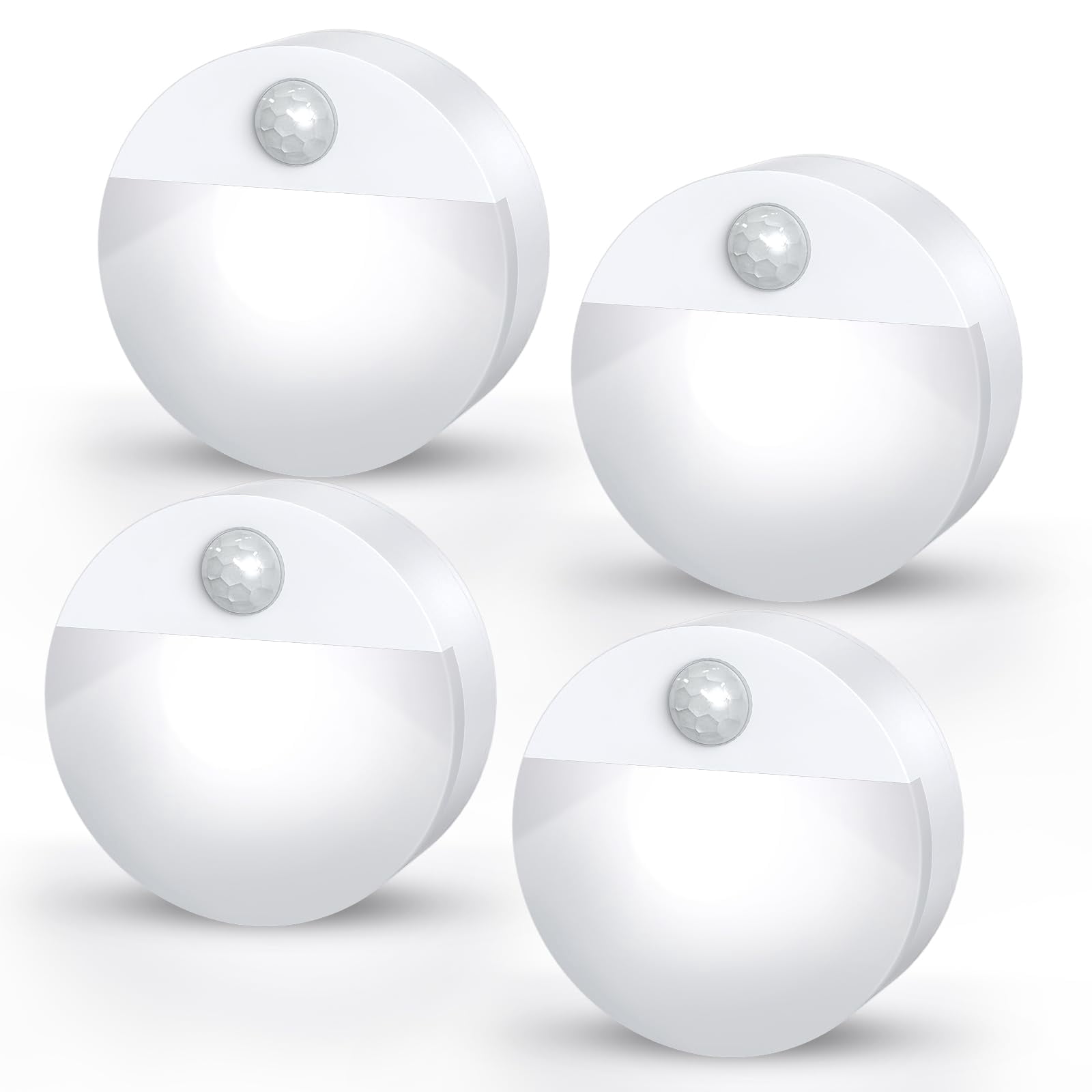 LOFICOPER Motion Sensor Light, 4 Pack Motion Sensor Night Light ...