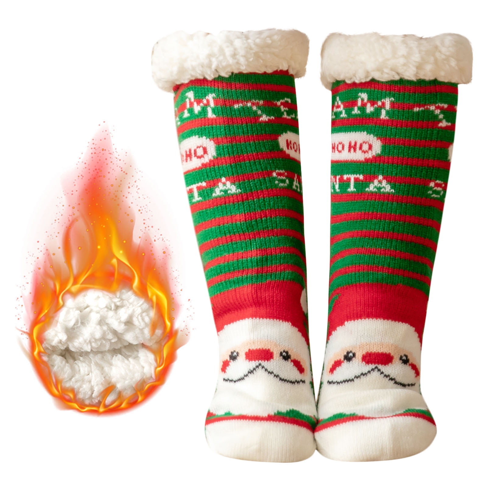 Lofir Womens Fuzzy Slipper Socks Non Slip Winter Warm Soft Fluffy Cozy