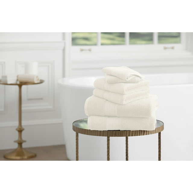 LOFT BY LOFTEX Second Generation Soft and Absorbent Bath 6 Piece Set ...
