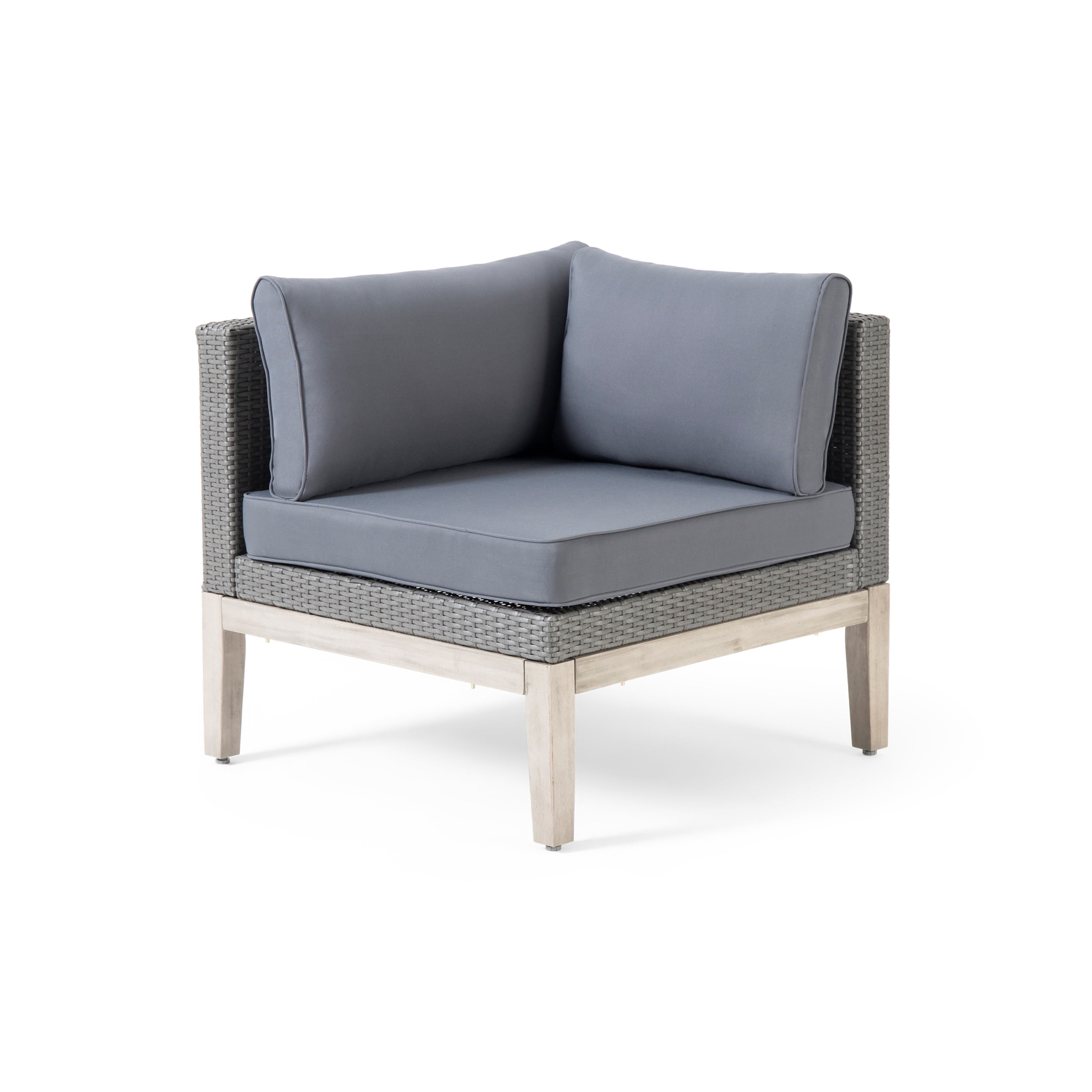 LOFT CORNER SOFA.ACACIA WOOD - Walmart.com