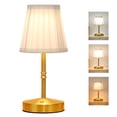 LOFTER-PRO Rechargeable Table Lamp, Wireless Cordless Touch Lamp ...