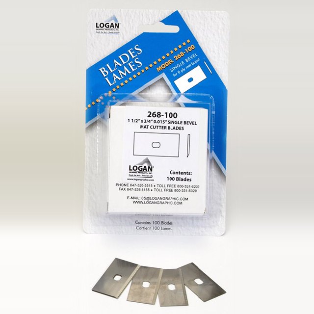 LOGAN 268 8-Ply Replacement Blades 100/Pack - Walmart.com