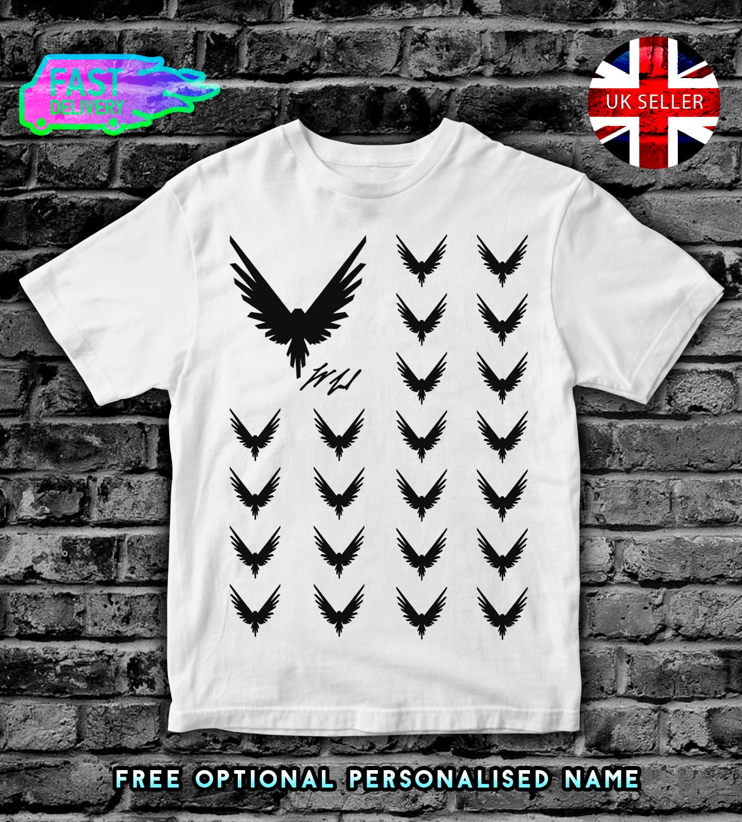 LOGAN PAUL MAVERICK Kids YOUTUBER Top Boys Girls ADULTS MENS T SHIRT ...