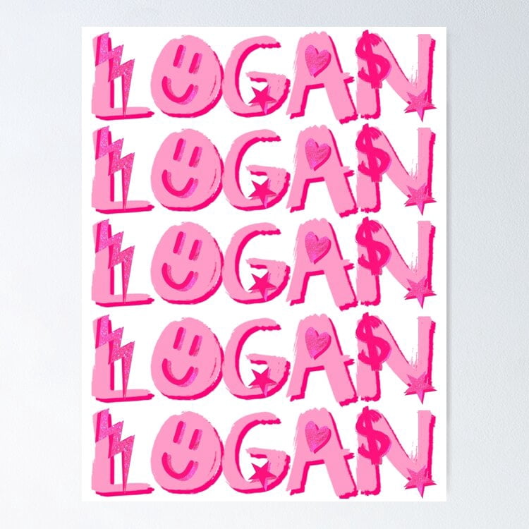 LOGAN name Poster - KIRA.997, UNFRAMED-12x18 - Walmart.com