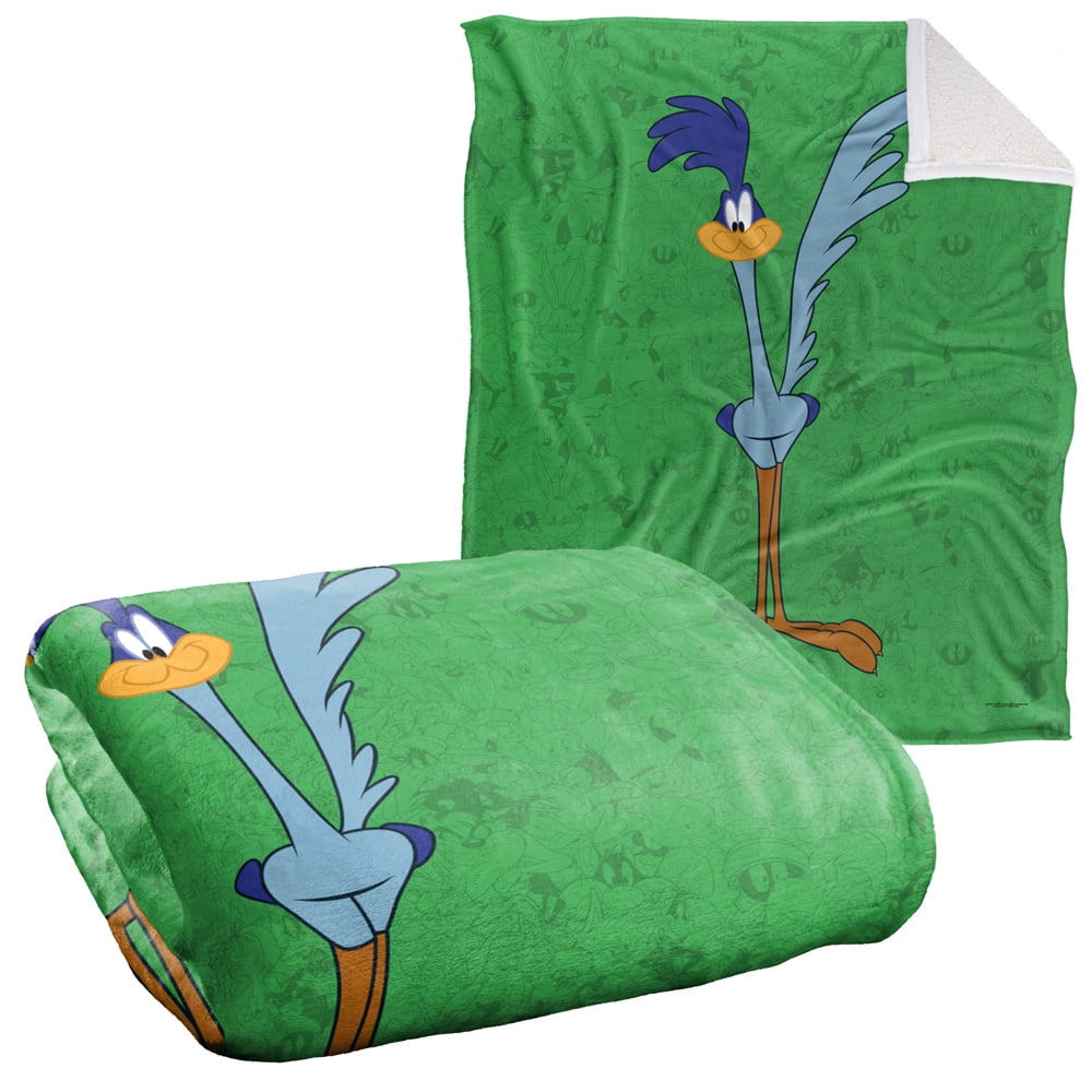 LOGOVISION Looney Tunes Blanket, 50''x60'', Road Runner Character ...