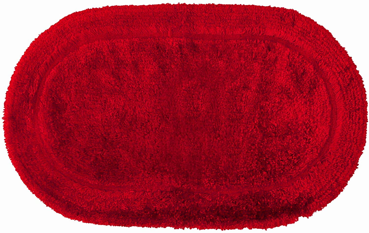 LOHAS Home Oval Bathroom Rug, 40x24 inches, Microfiber Bath Mat, Non ...