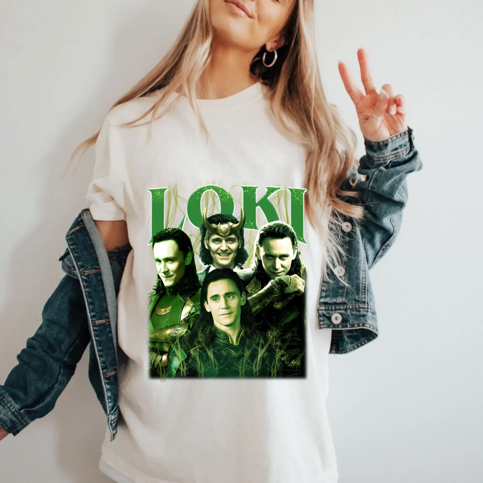LOKI MOVIE SERIES Vintage Shirt Loki Series Homage Tshirt Loki Series ...