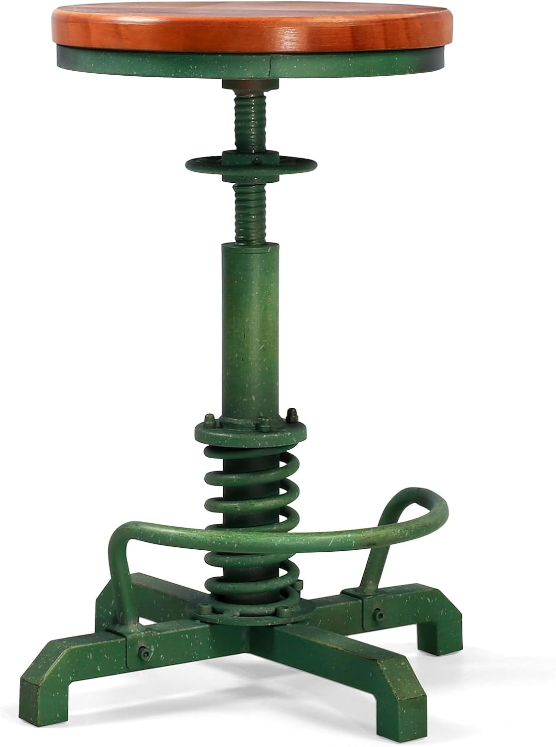 LOKKHAN American Antique Steampunk Bar Stool 24.41"-28.35" Vintage ...