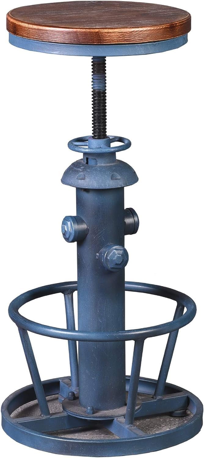 LOKKHAN American Antique Steampunk Deco Vintage Industrial Bar Stool ...