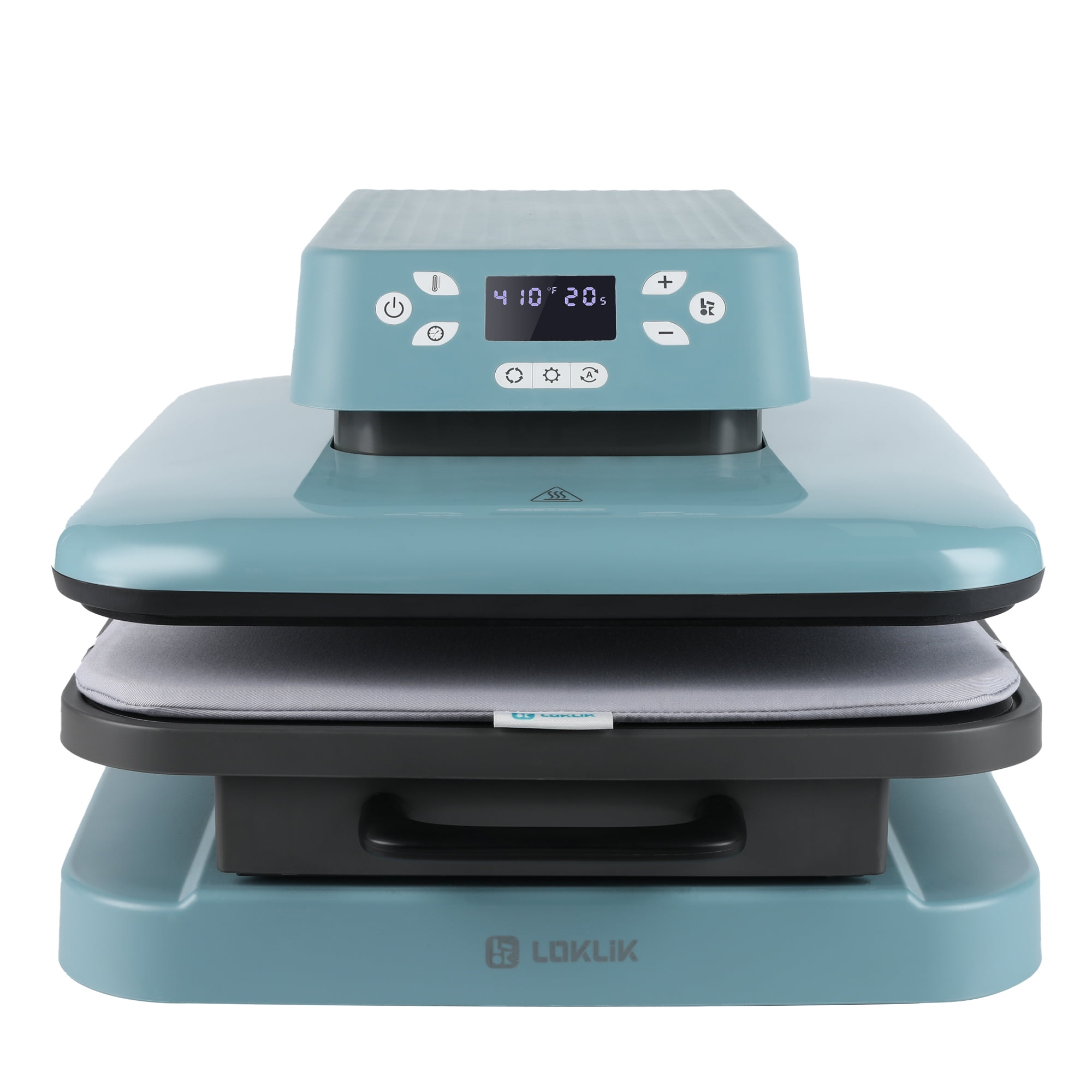 LOKLiK 1500W 15"x15" Auto Heat Press Machine for Transfer Vinyl ...