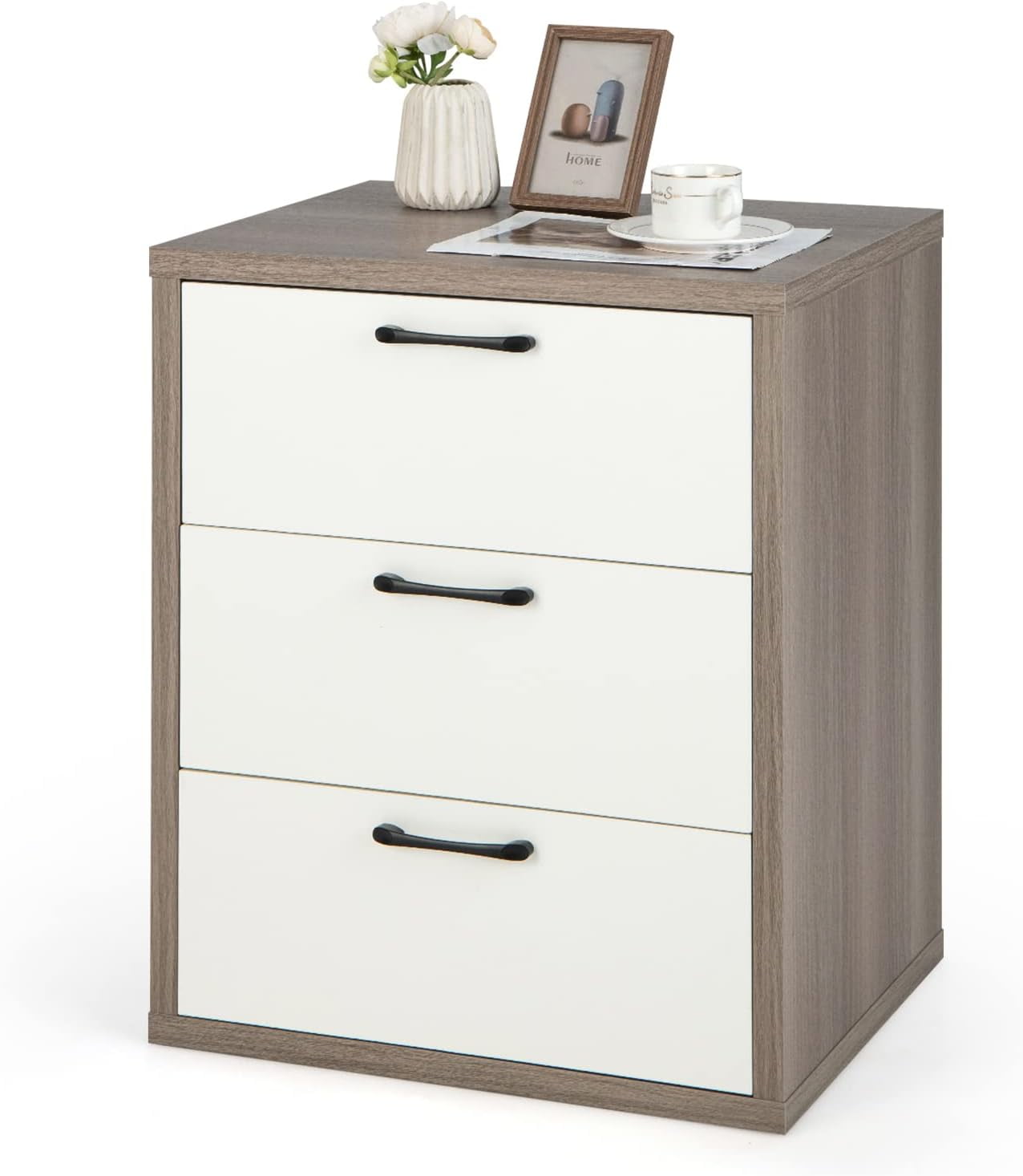 LOKO 3 Drawer Dresser, Modern Dressers & Chests of Drawers, Floor ...