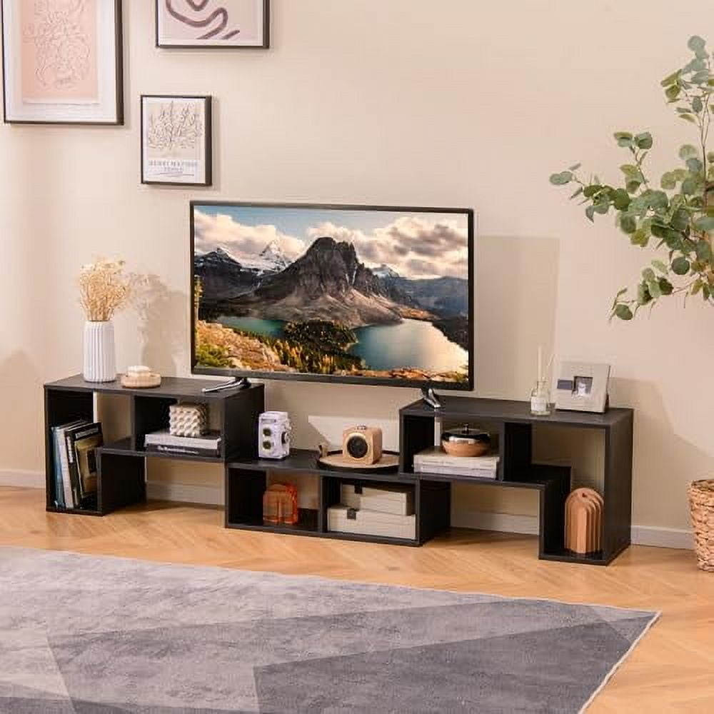 LOKO 3 Pieces Cube TV Stand, Modern Entertainment Center for up to 65 Inch TV, Minimalist TV ...