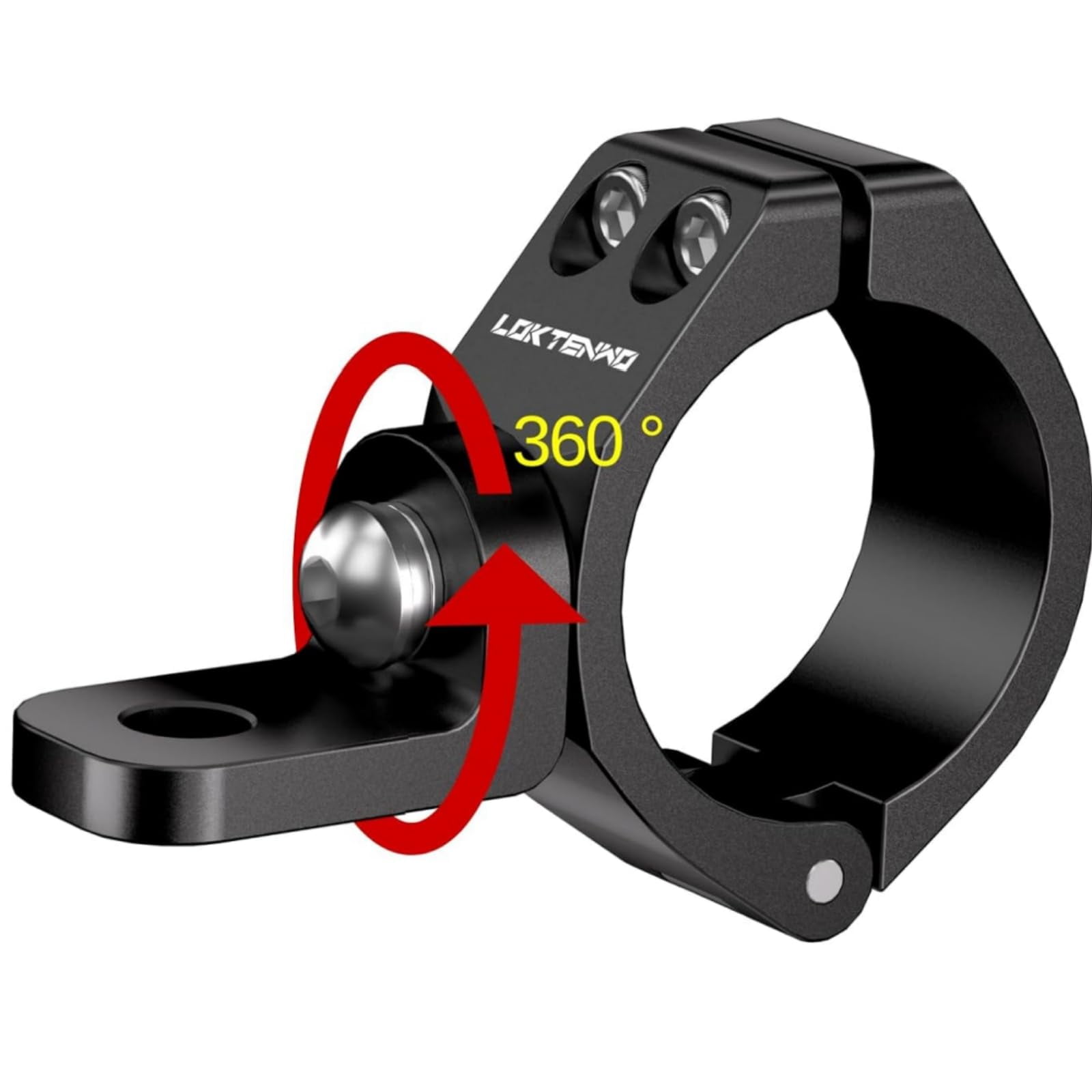 LOKTENWO 1PCS LED Light SSF20 Bar Mounts UTV Whip Light Mount Clamp ...