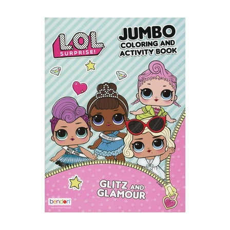 L.O.L. Surprise!, 224 pg Coloring Book, 7.75 x 10.7 in, For Ages 3 ...