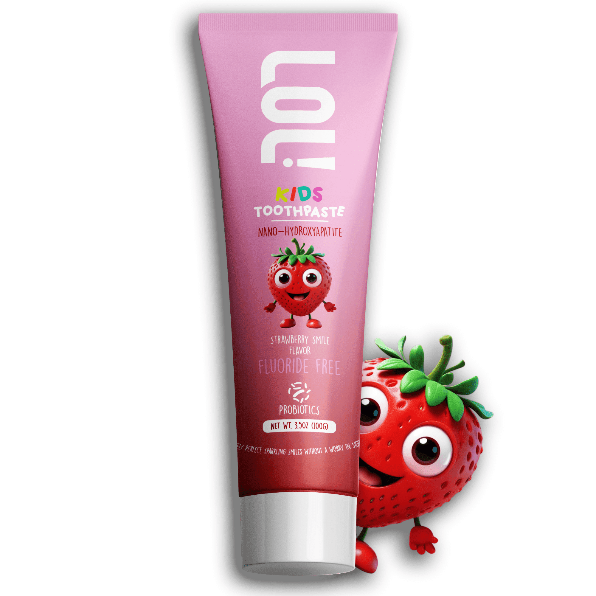 LOL Fluoride Free Nano Hydroxyapatite Toothpaste Kids | Kids Toothpaste ...
