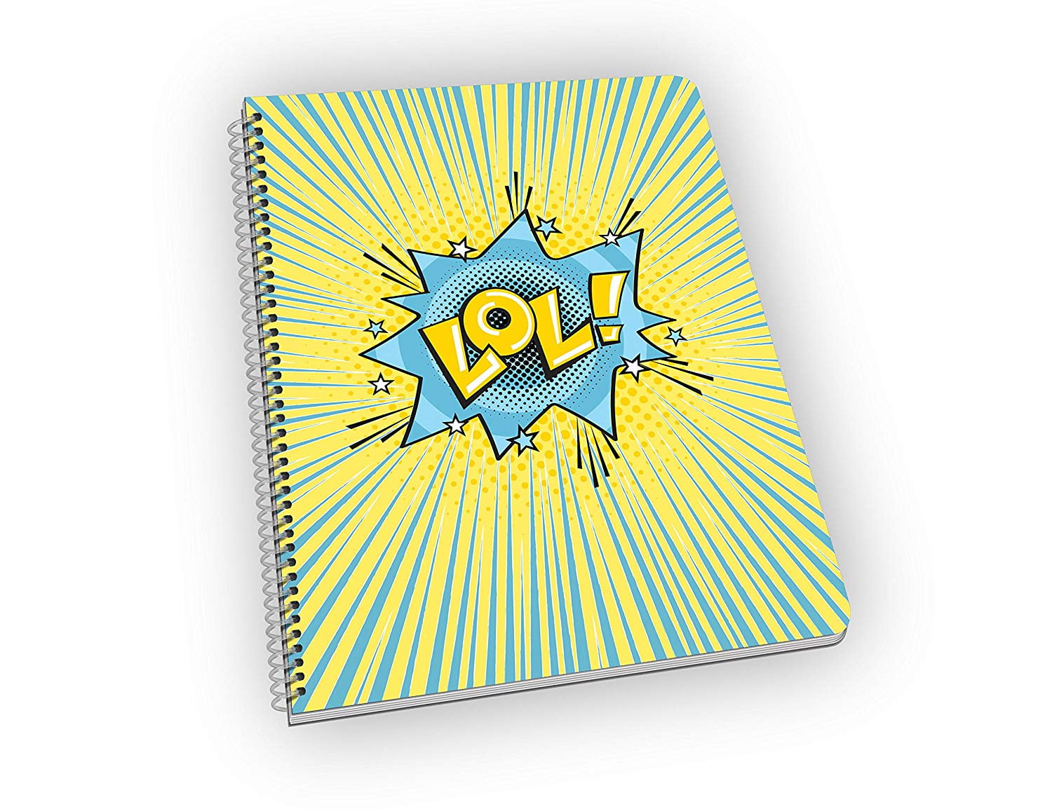 LOL! Great Notebook and Idea Pad! Bright Colorful Design Decorated with ...
