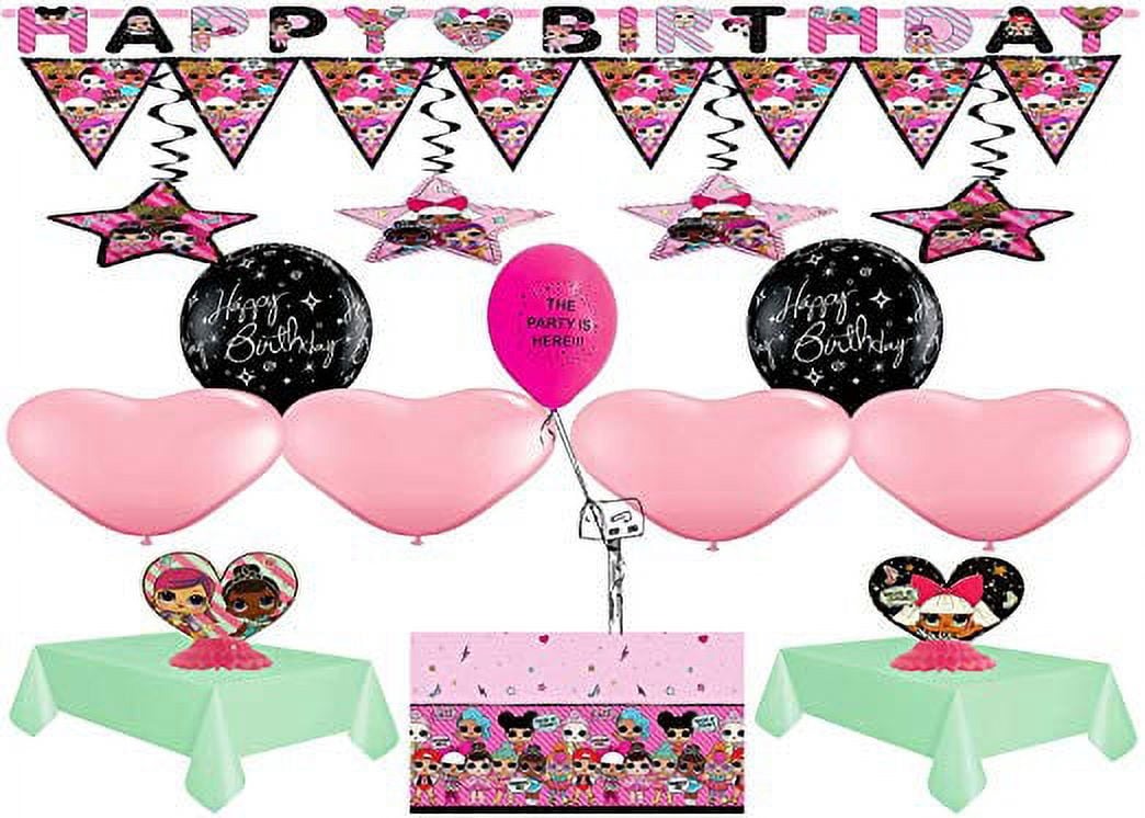 LOL Huge Party Decoration Kit with Balloons - Walmart.com