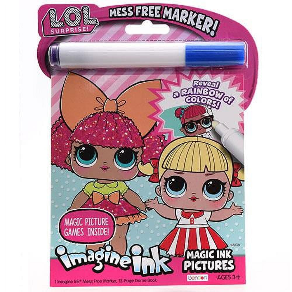 LOL Imagine Ink Magic Ink Pictures Coloring Book - Walmart.com