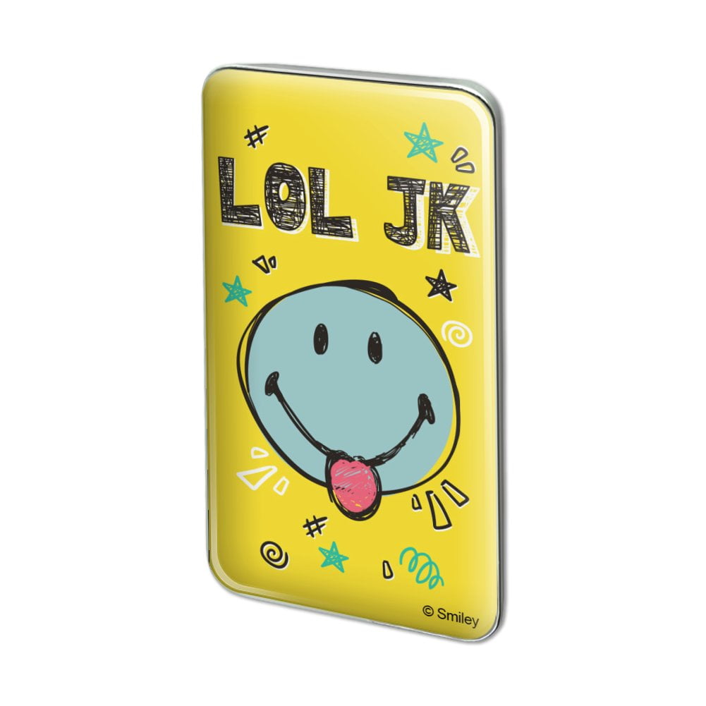 LOL JK Smiley Face Tongue Just Kidding Laugh Out Loud Officially ...