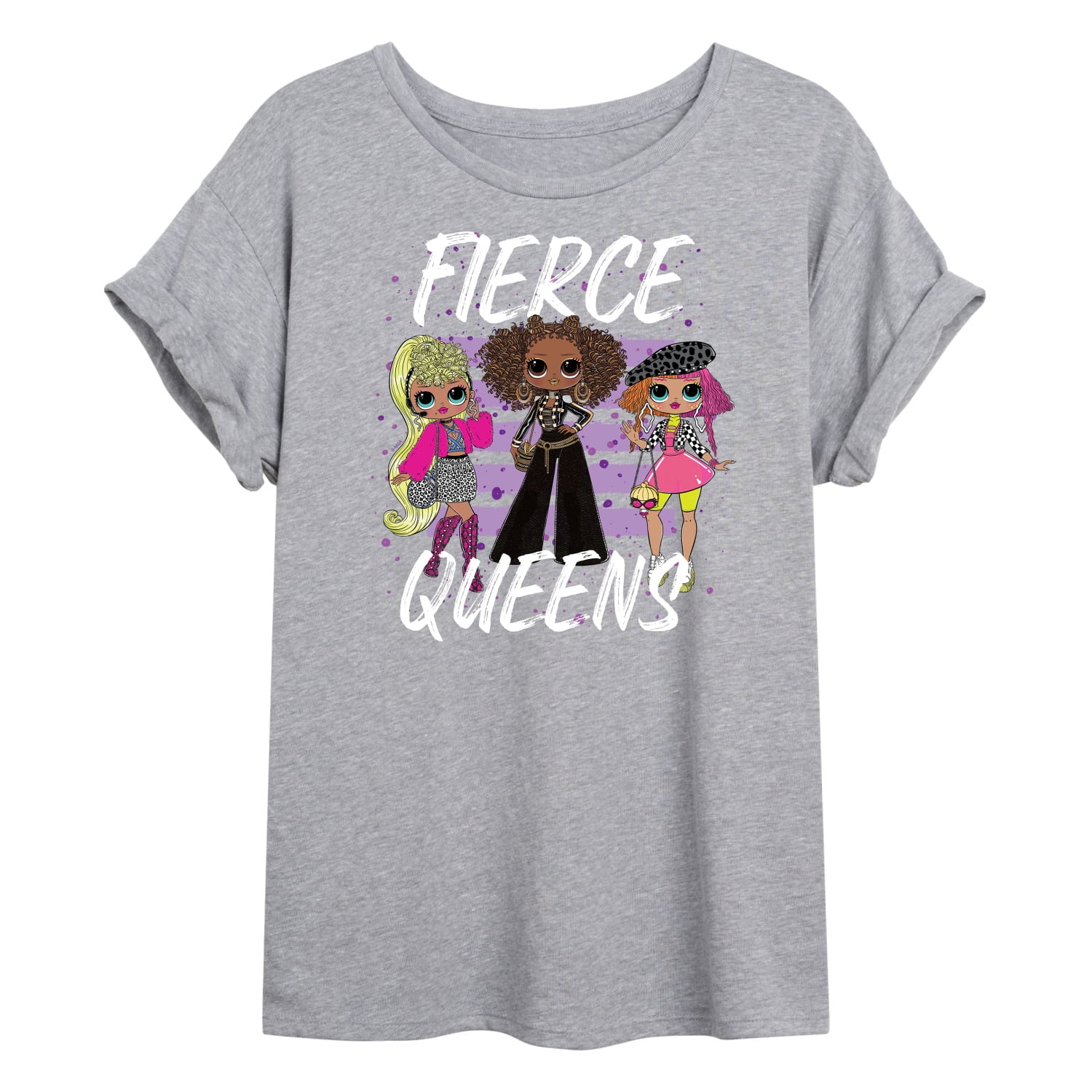 LOL OMG! Fashion Dolls - Fierce Queens - Juniors Ideal Flowy Muscle T ...
