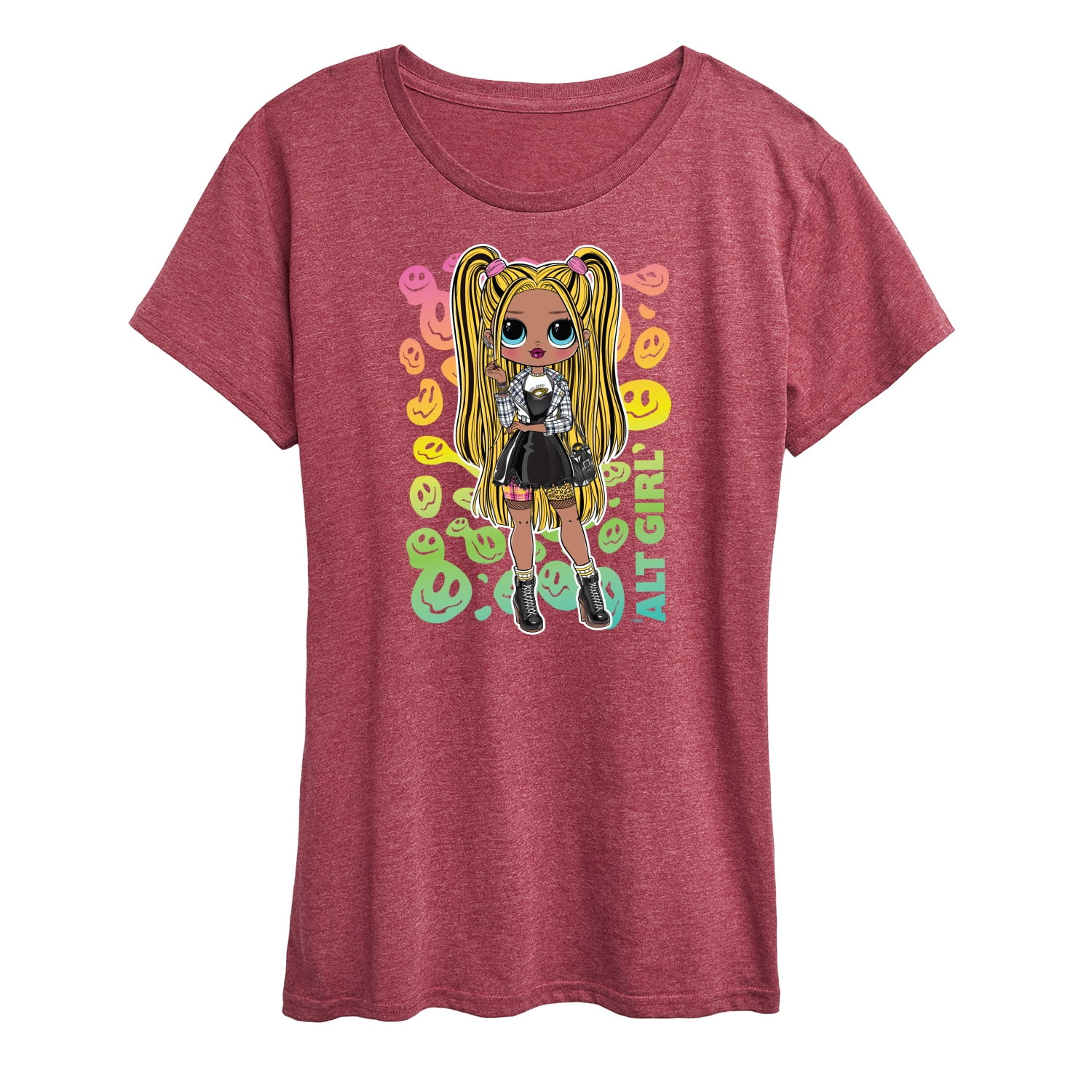 LOL OMG! Fashion Dolls - Rainbow ALT Girl - Women's Short Sleeve ...