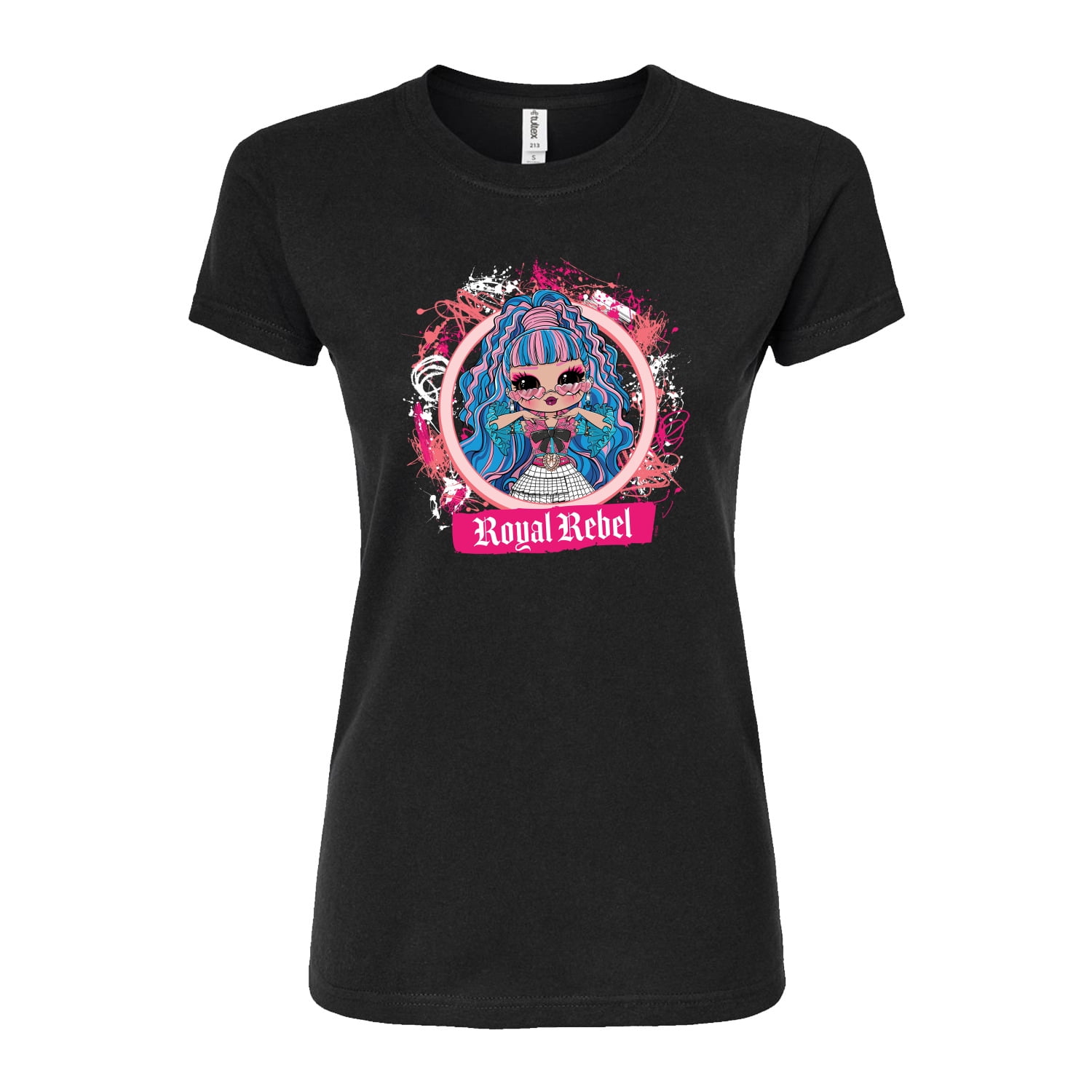 LOL OMG! Fashion Dolls - Royal Rebel - Juniors Fitted Graphic T-Shirt ...