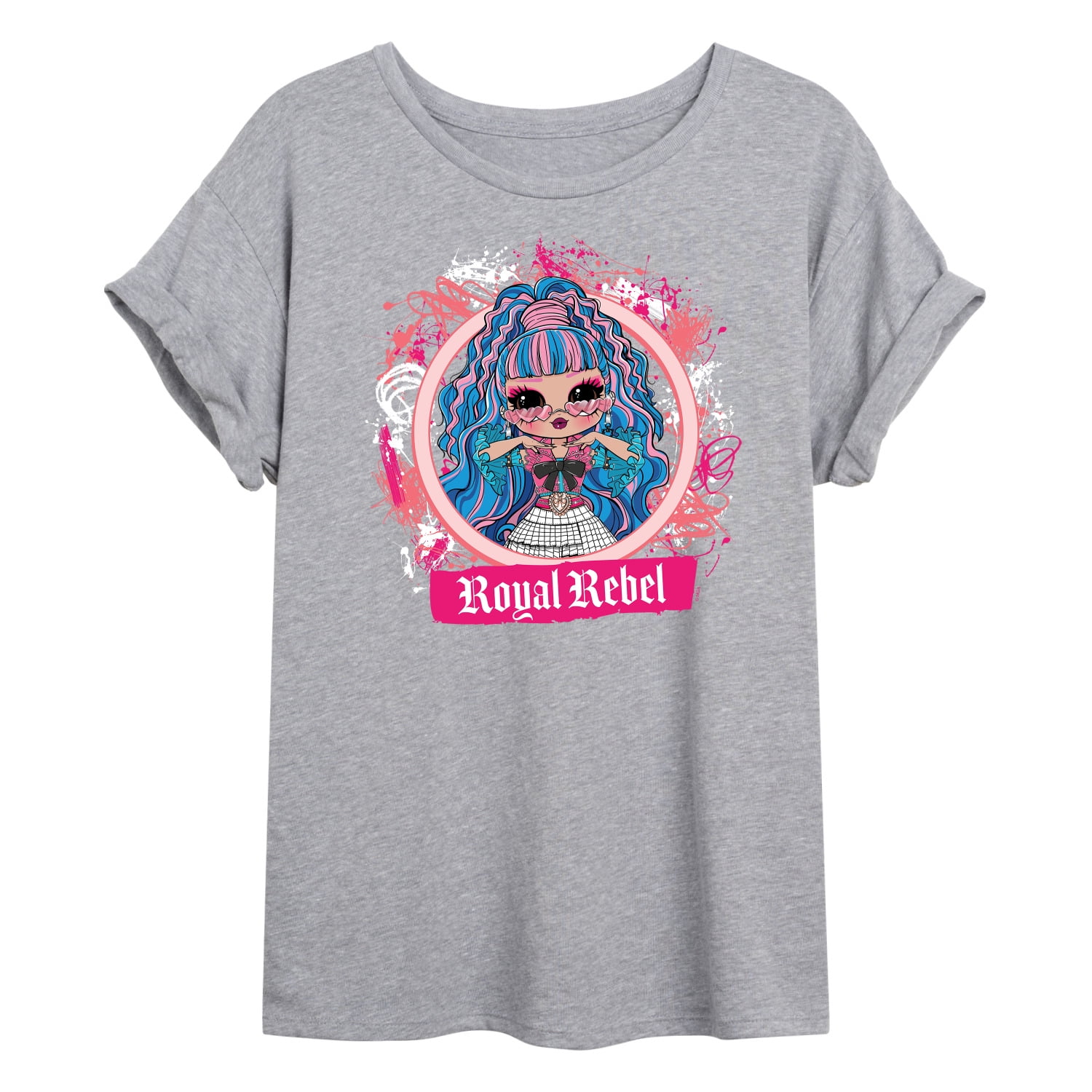 LOL OMG! Fashion Dolls - Royal Rebel - Women's Oversized T-Shirt ...