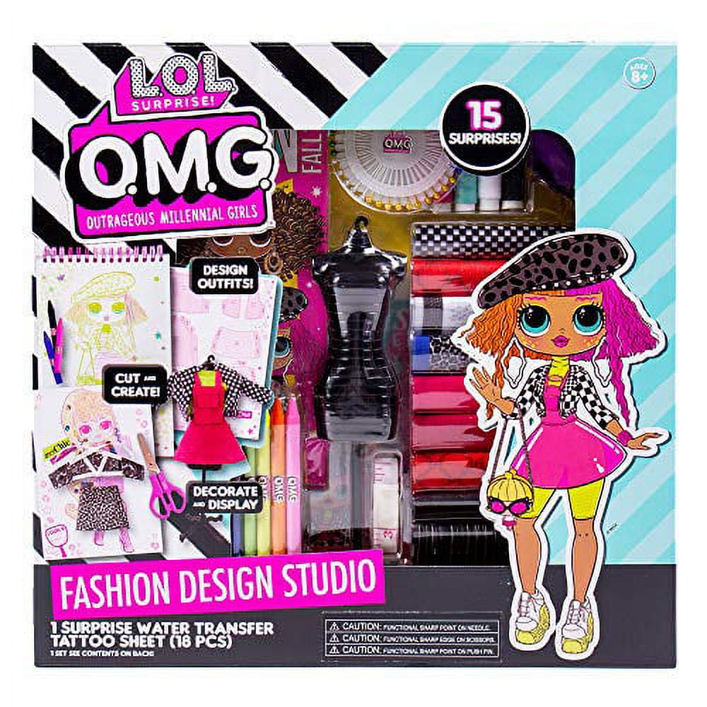 LOL OMG Fashion Studio by Horizon Group USA DIY Fashion Designing Kit ...