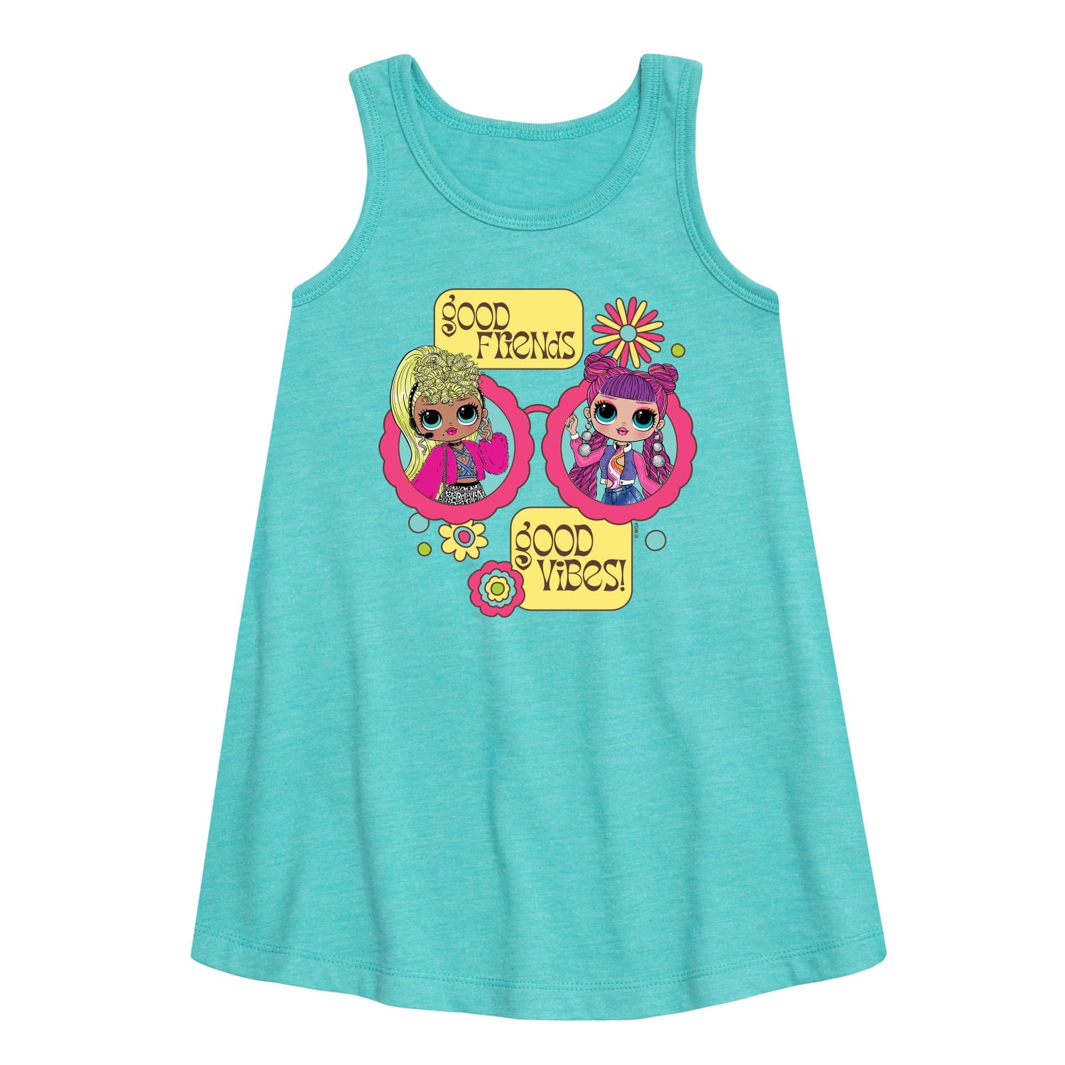 LOL OMG! Good Friends, Good Vibes Besties - Toddler & Youth Girls A ...