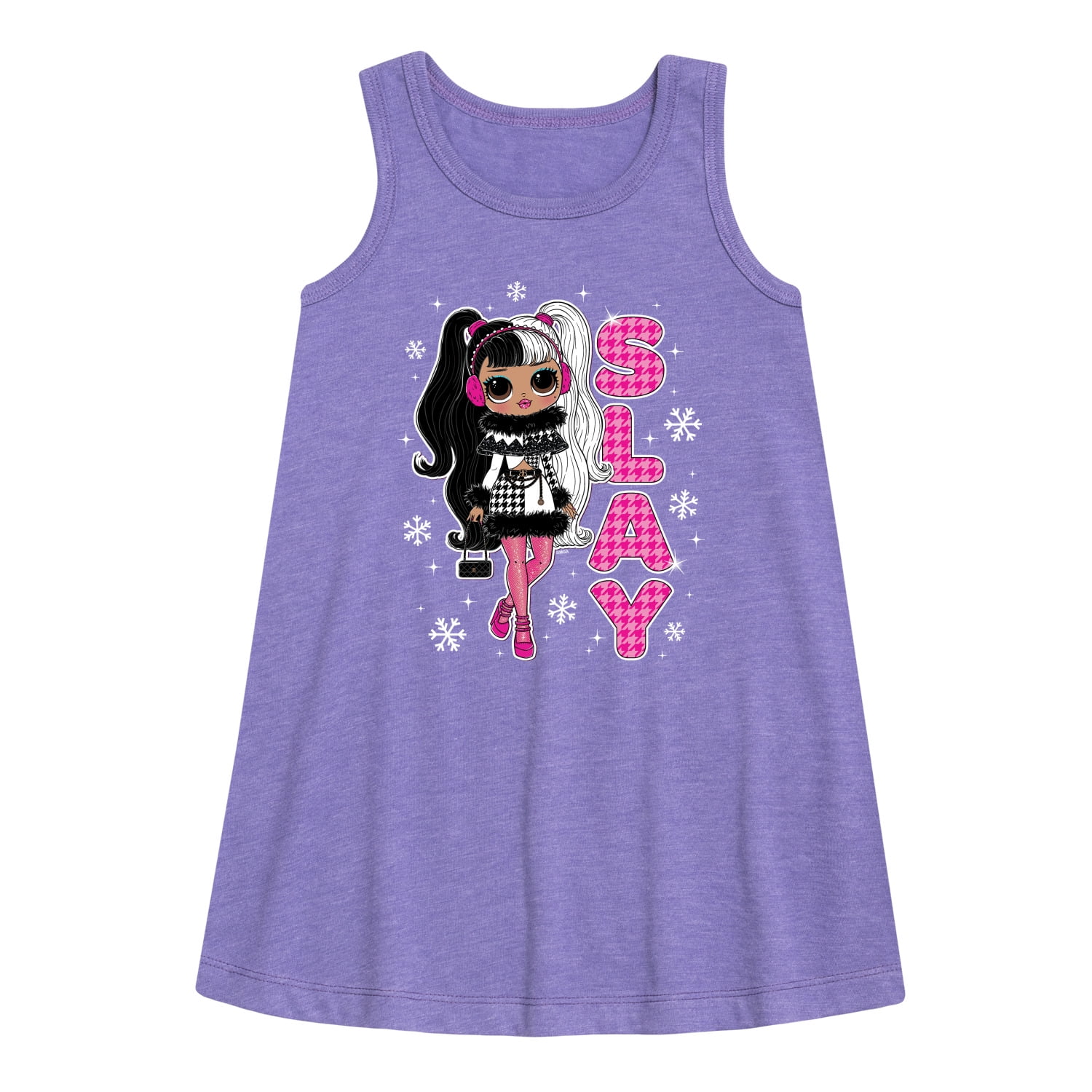 LOL OMG - Winter Dolls - Slay All Day - Toddler & Youth Girls A-line ...