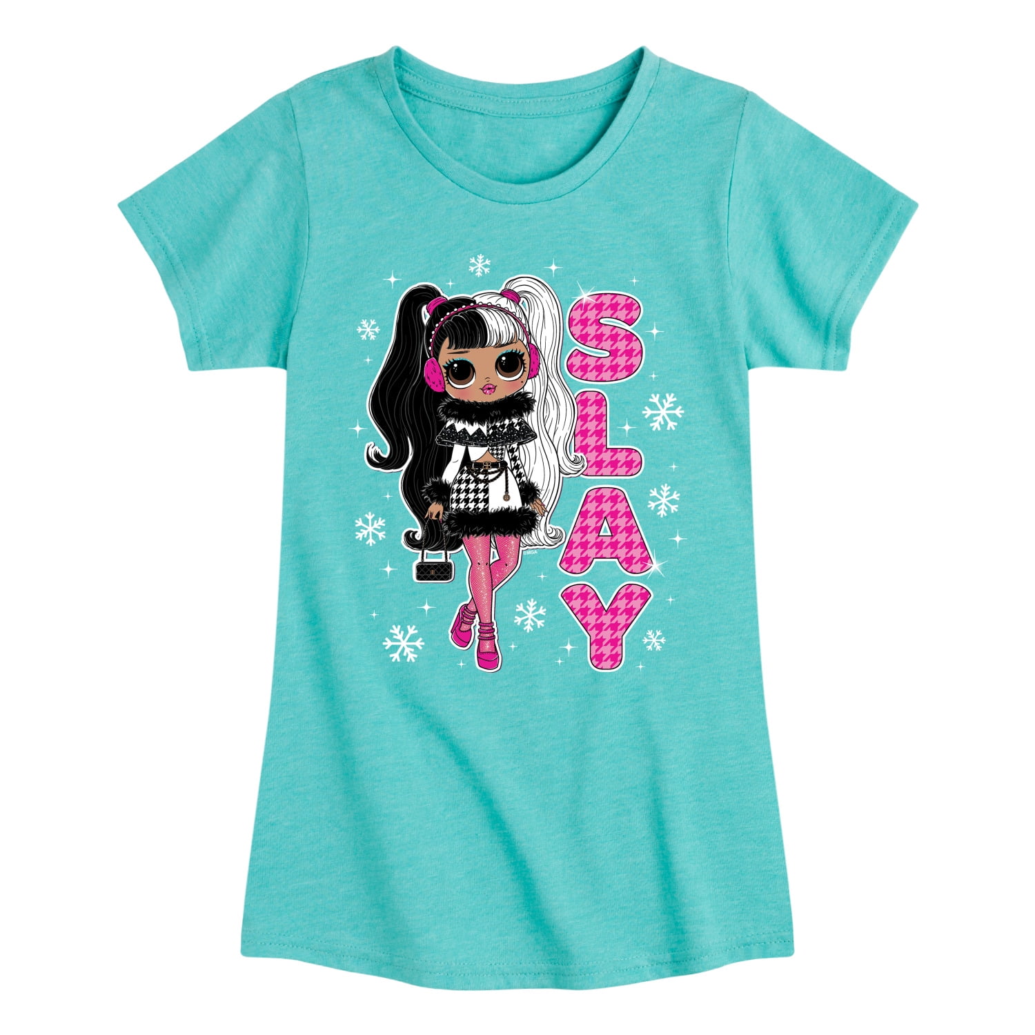 LOL OMG - Winter Dolls - Slay All Day - Toddler & Youth Girls Short ...