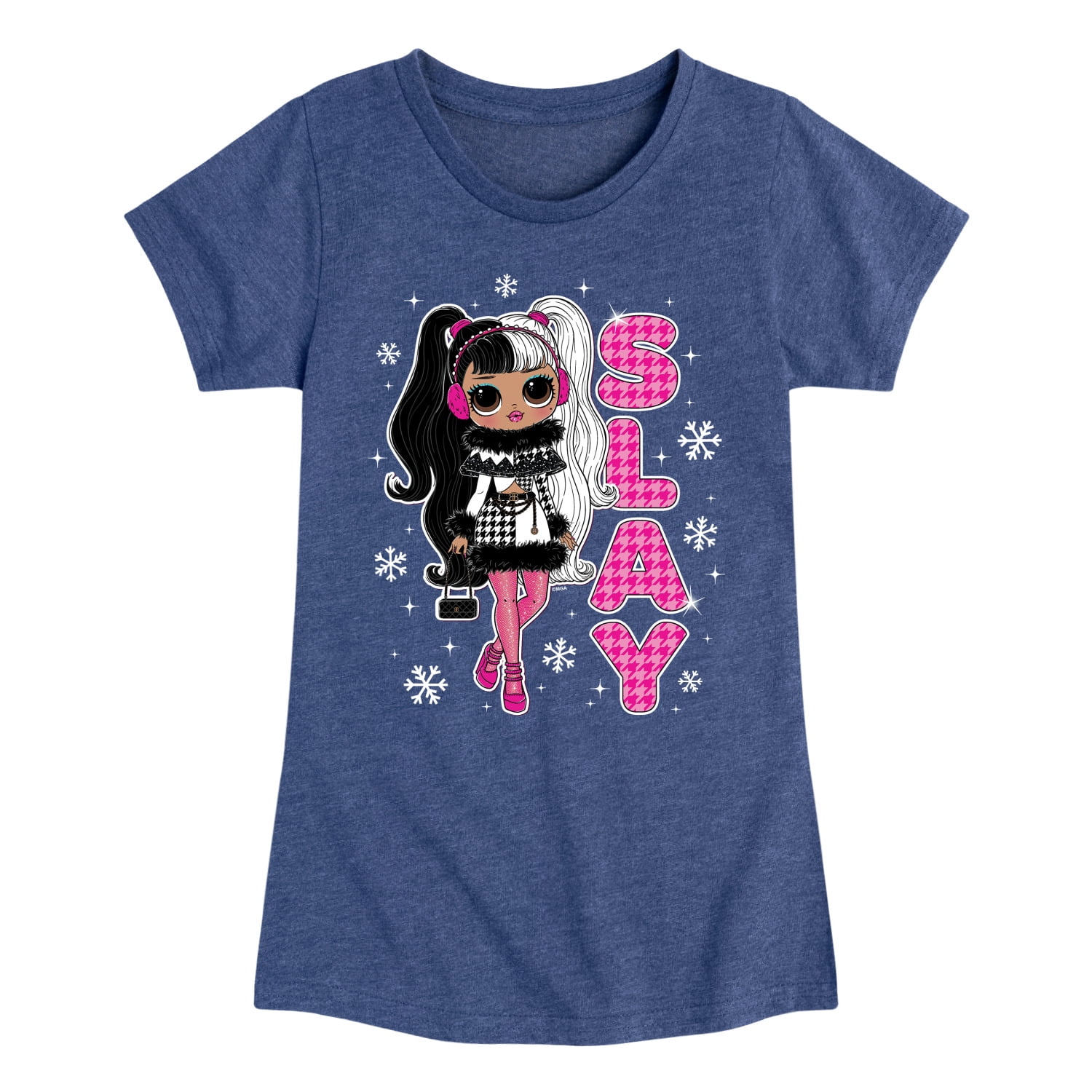 LOL OMG - Winter Dolls - Slay All Day - Toddler & Youth Girls Short ...