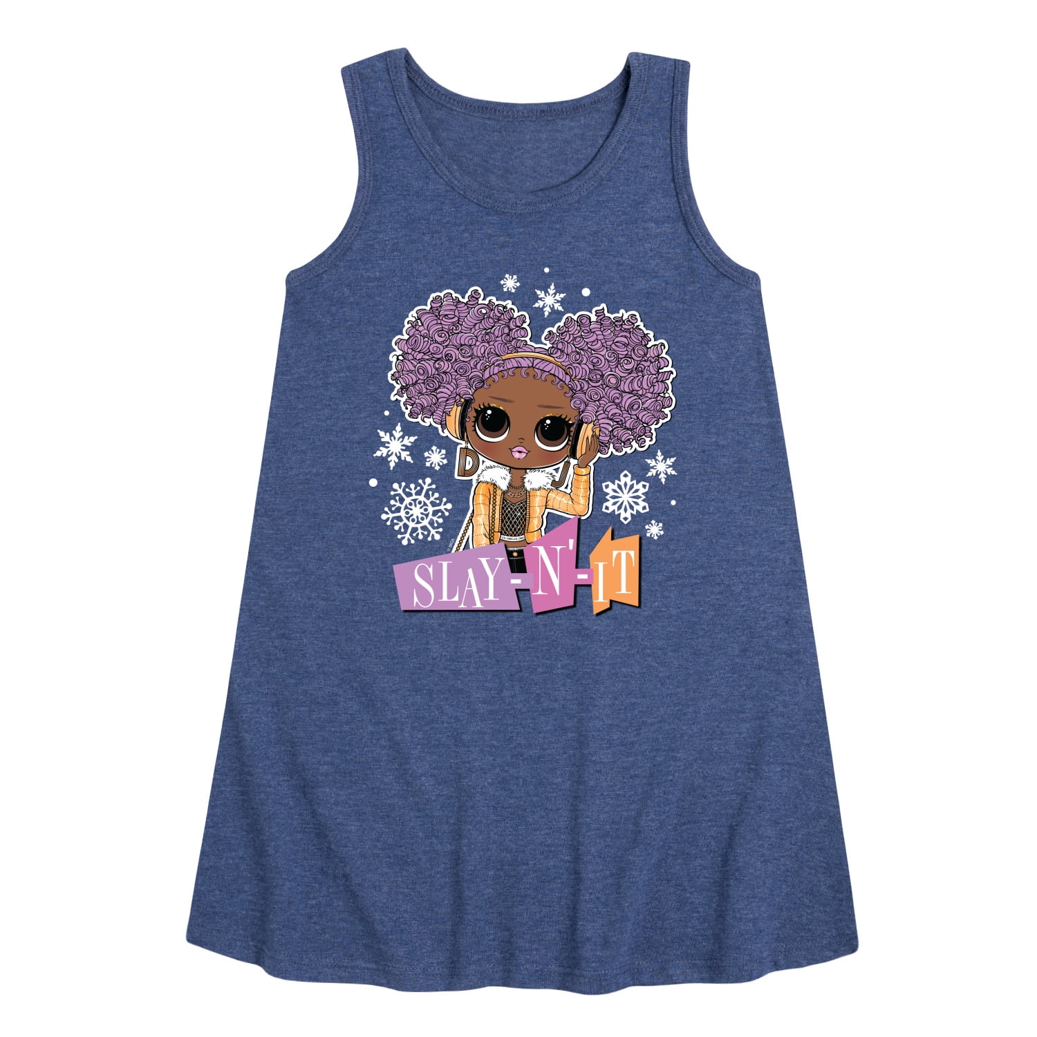 LOL OMG - Winter Dolls - Slay N' It - Toddler & Youth Girls A-line ...