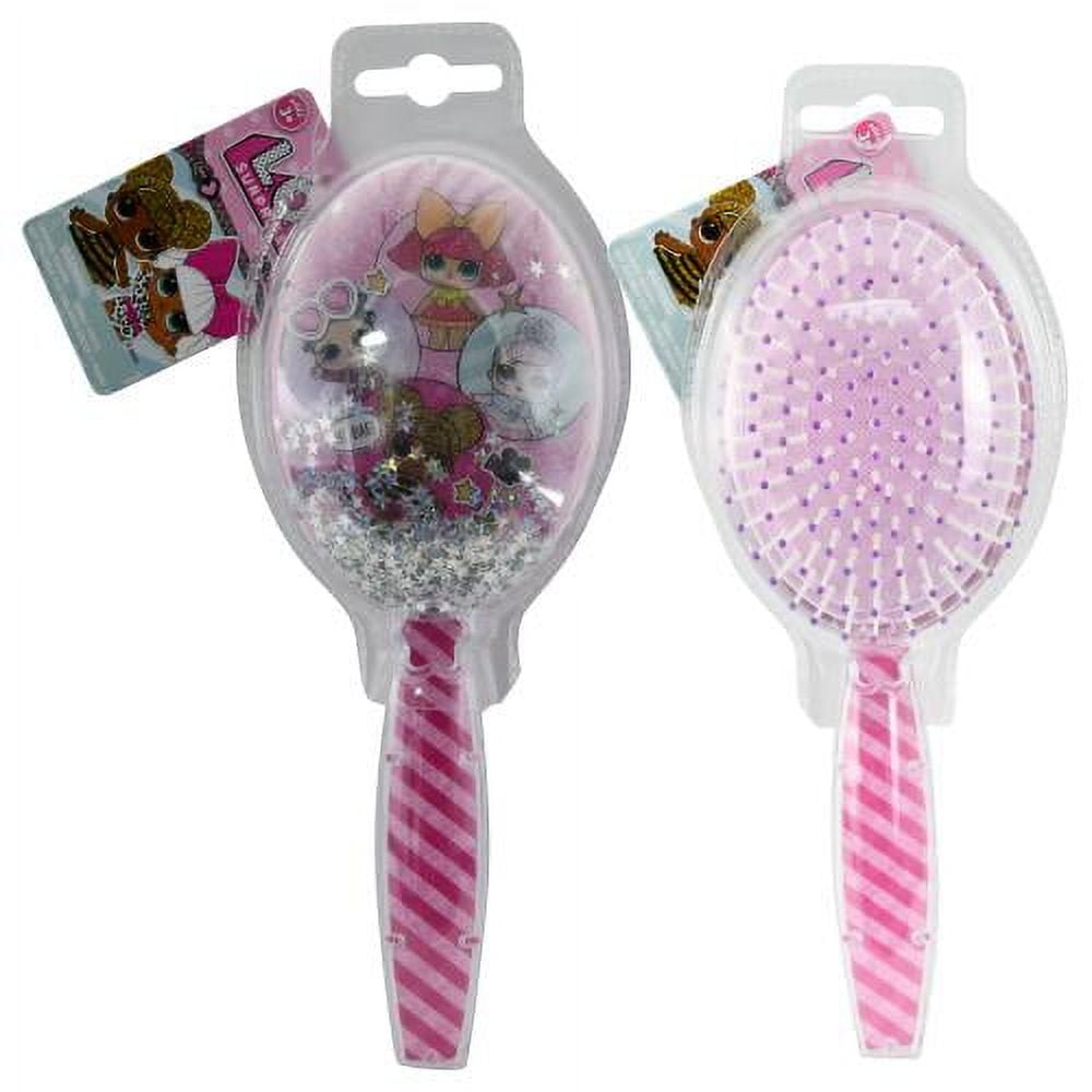 LOL Printed Hair Brush with Floating Confetti - Walmart.com