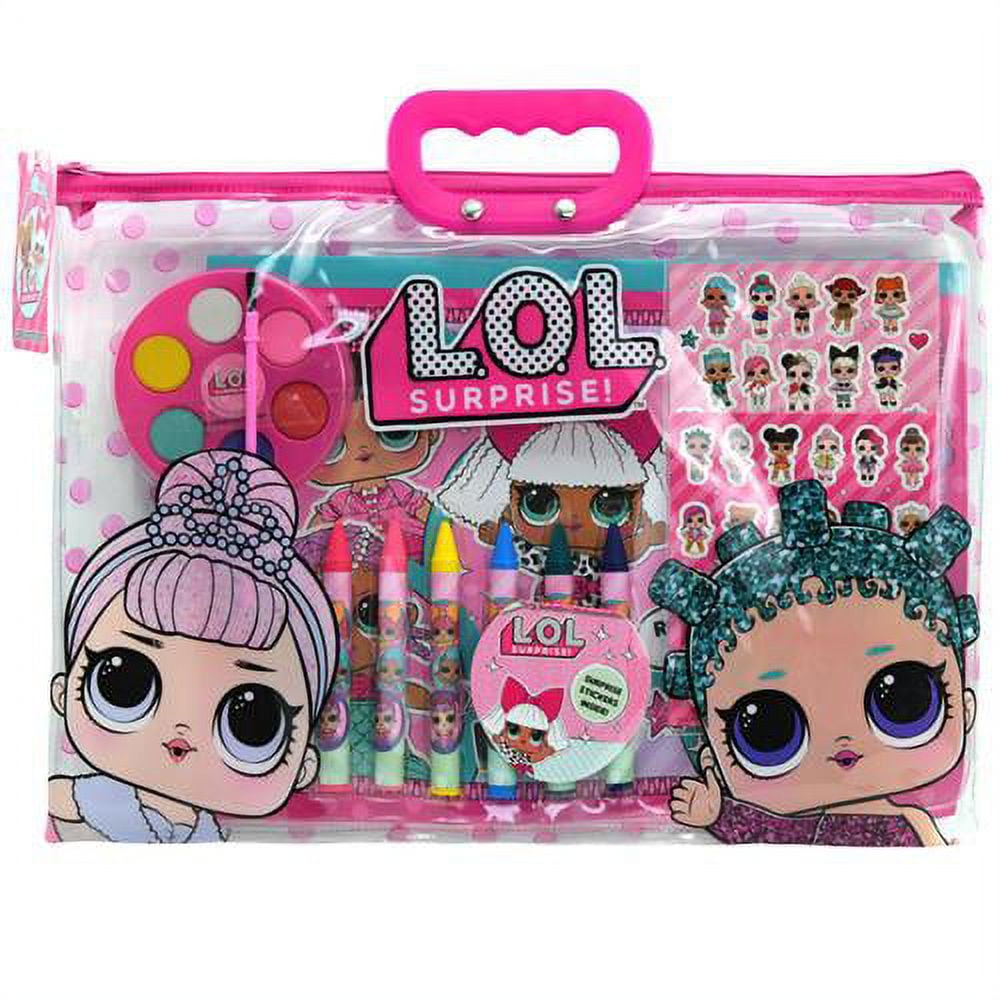 LOL Surprise 12pc Stationery in Zipper Tote Set - Walmart.com