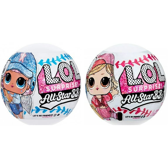 LOL Surprise All Stars BBs Heartbreakers & Lucky Stars Set of 2 Mystery ...