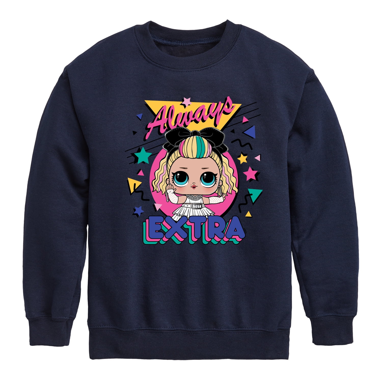 LOL Surprise! - Always Extra - Toddler And Youth Crewneck Fleece ...