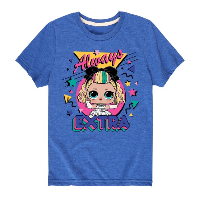 LOL Surprise! - Always Extra - Toddler And Youth Short Sleeve Graphic T ...