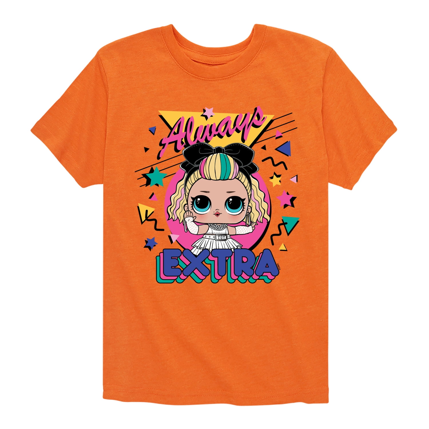 LOL Surprise! - Always Extra - Toddler And Youth Short Sleeve Graphic T ...