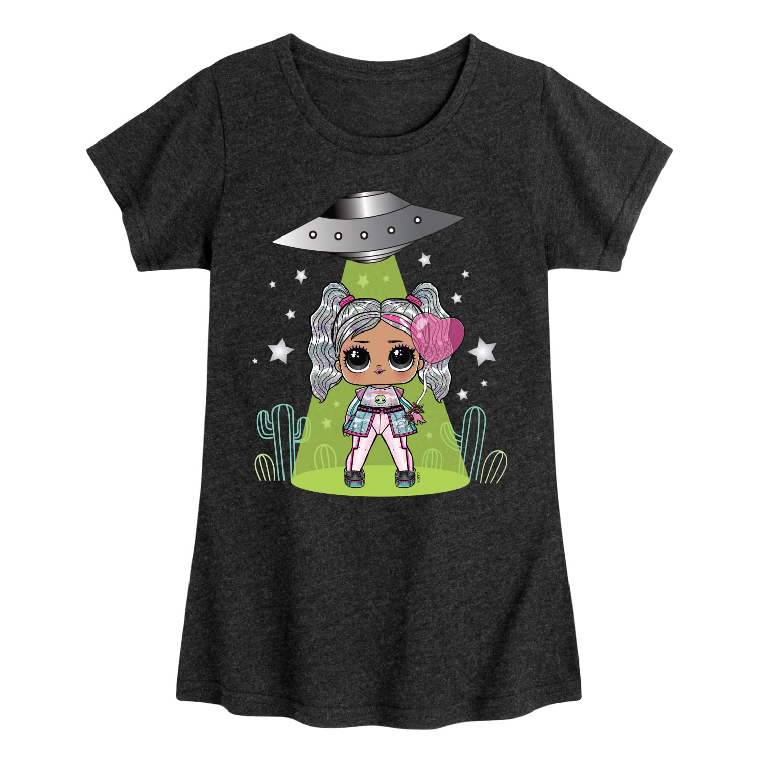 LOL Surprise! - Astro Bb Alien - Toddler And Youth Girls Short Sleeve ...