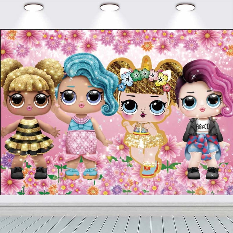 LOL Surprise Backdrop Background for Photography Banner Party Supplies ...