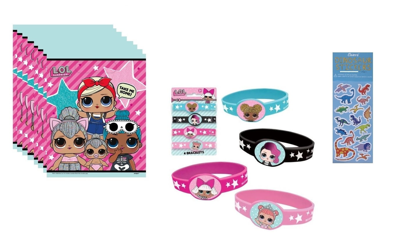 LOL Surprise Birthday Party Supplies Bundle includes 8 Party Favor Loot ...