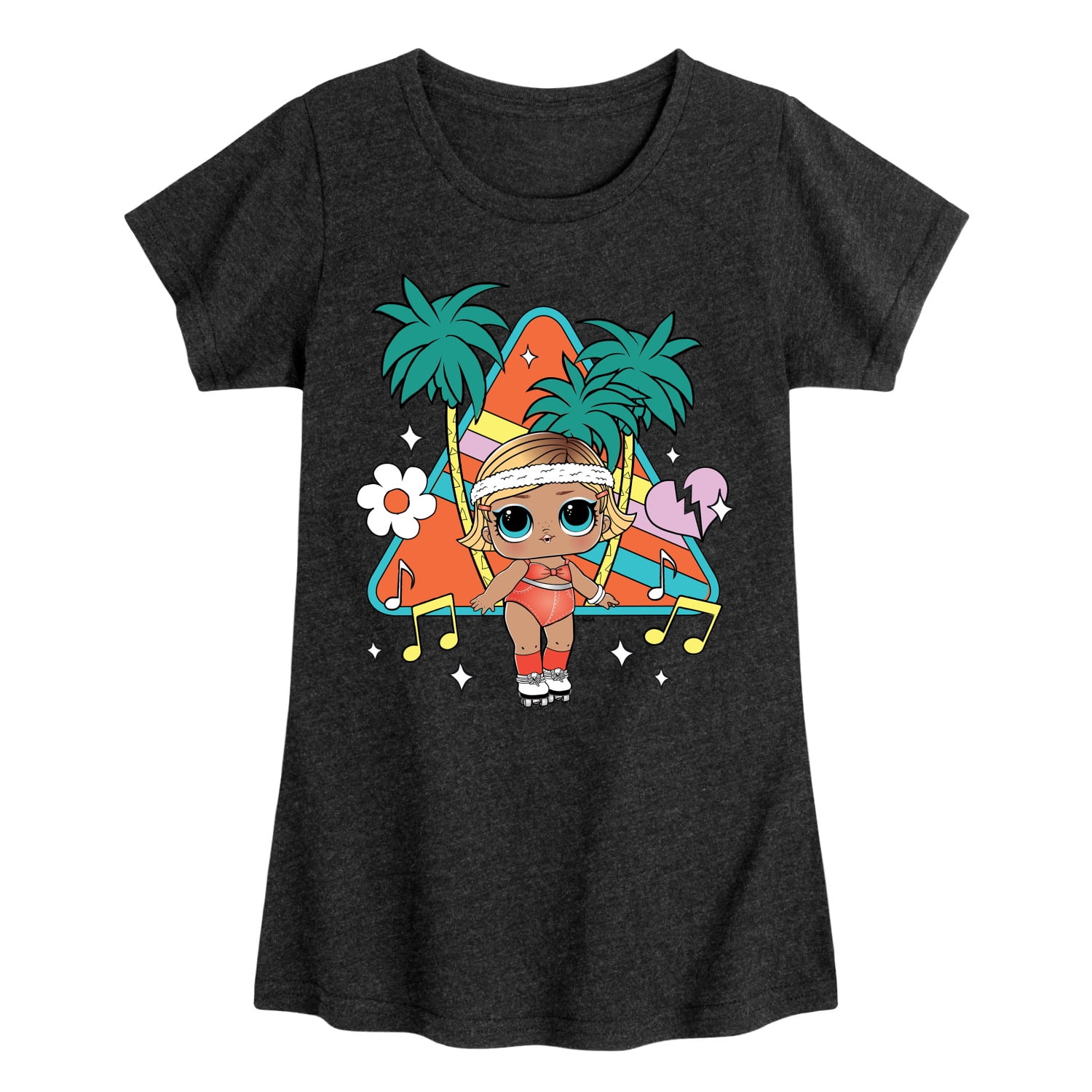 LOL Surprise! - Boogie Babe Palm Trees - Toddler And Youth Girls Short ...
