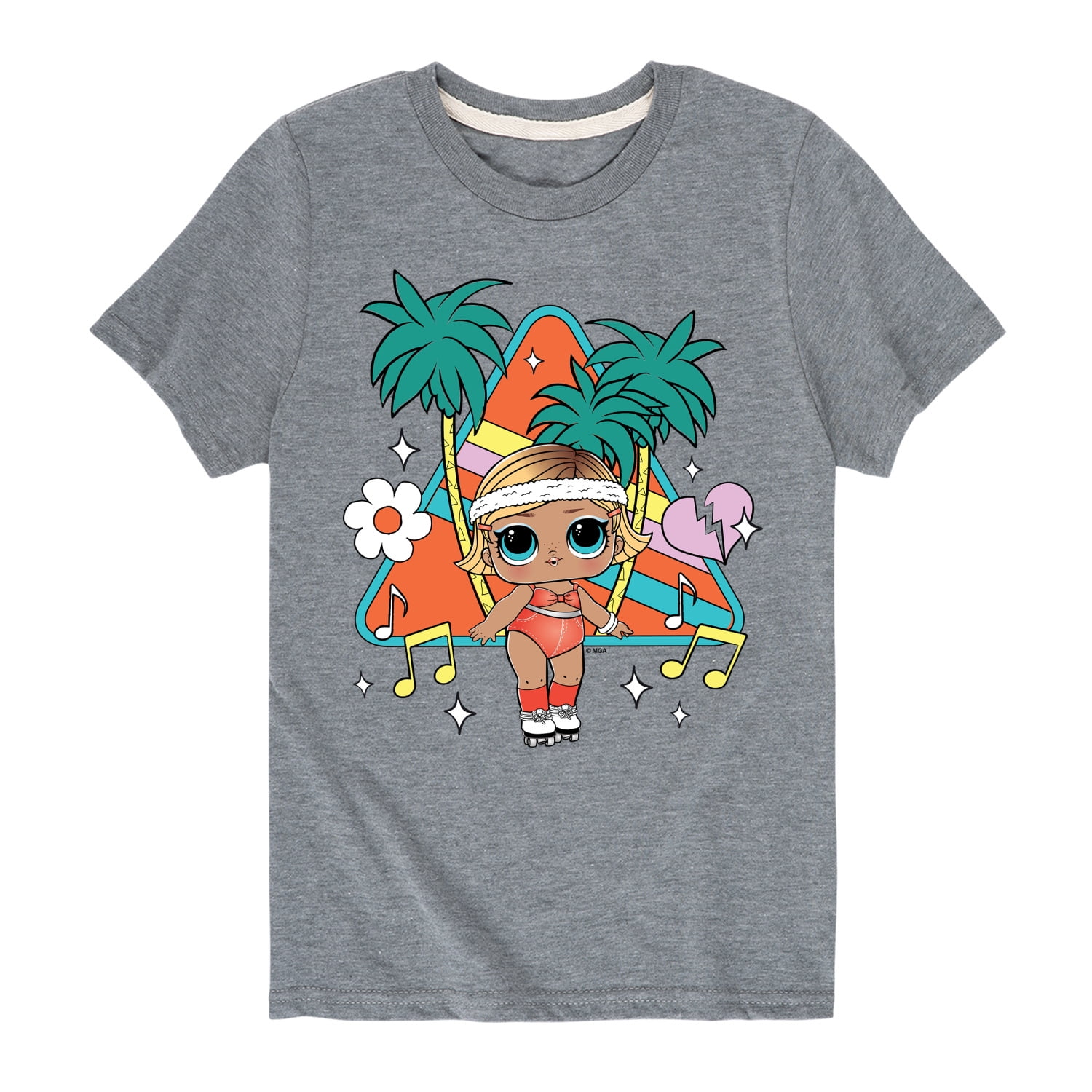 LOL Surprise! - Boogie Babe Palm Trees - Toddler And Youth Short Sleeve ...